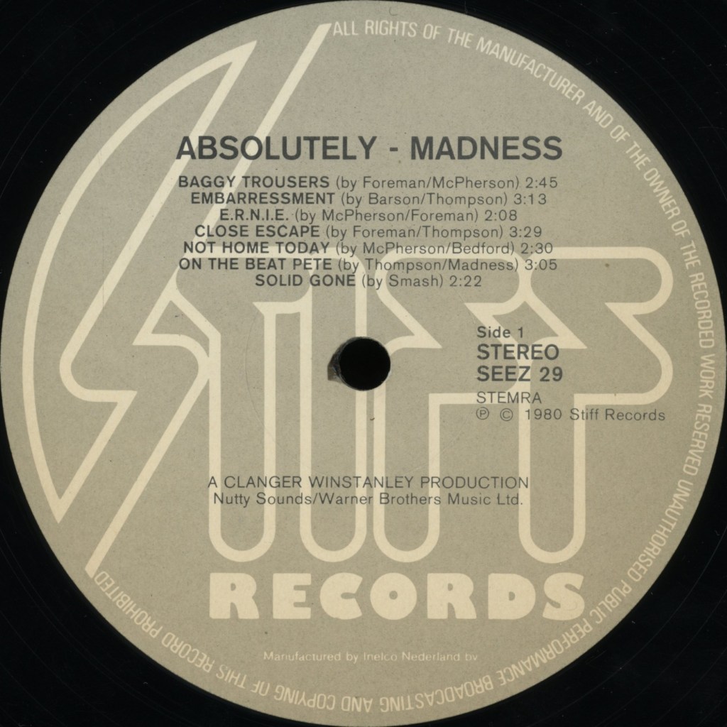 ABSOLUTELY, Netherlands, 1980 – Madnessography