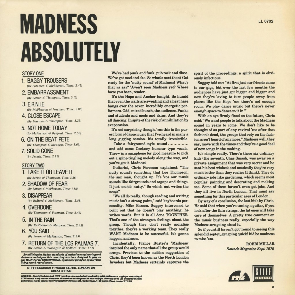 ABSOLUTELY, Yugoslavia, 1981 – Madnessography