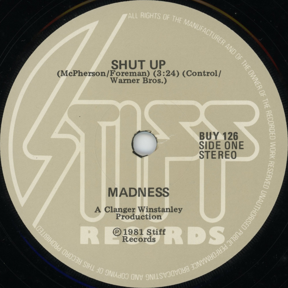 Shut Up, New Zealand, 1981 – Madnessography