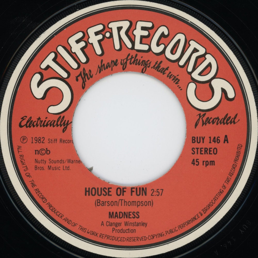 House Of Fun, Scandinavia, 1982 – Madnessography