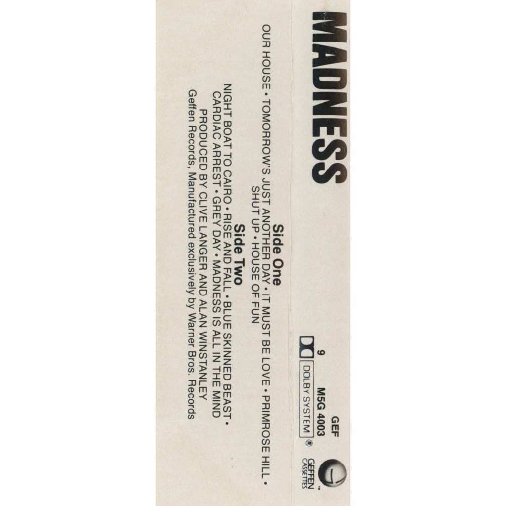 MADNESS – Madnessography