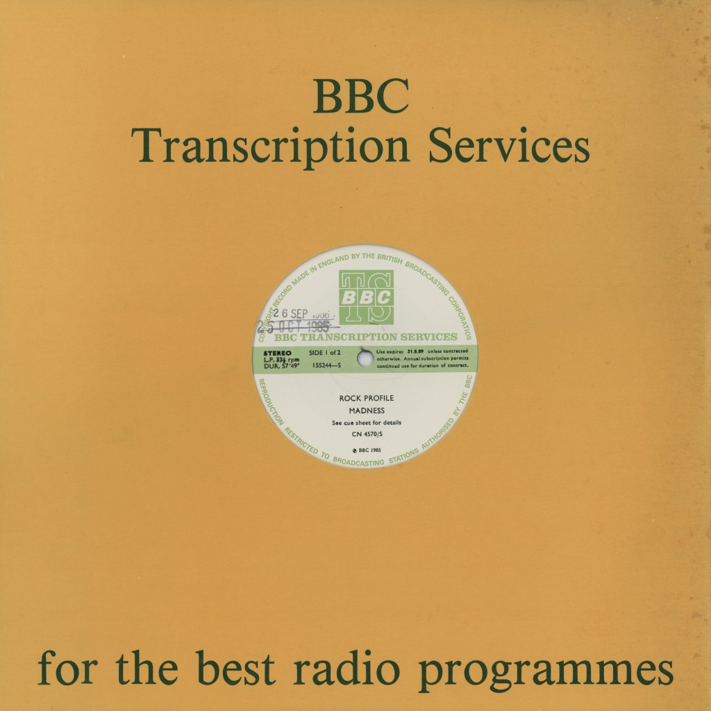 BBC Transcription Services – Madnessography