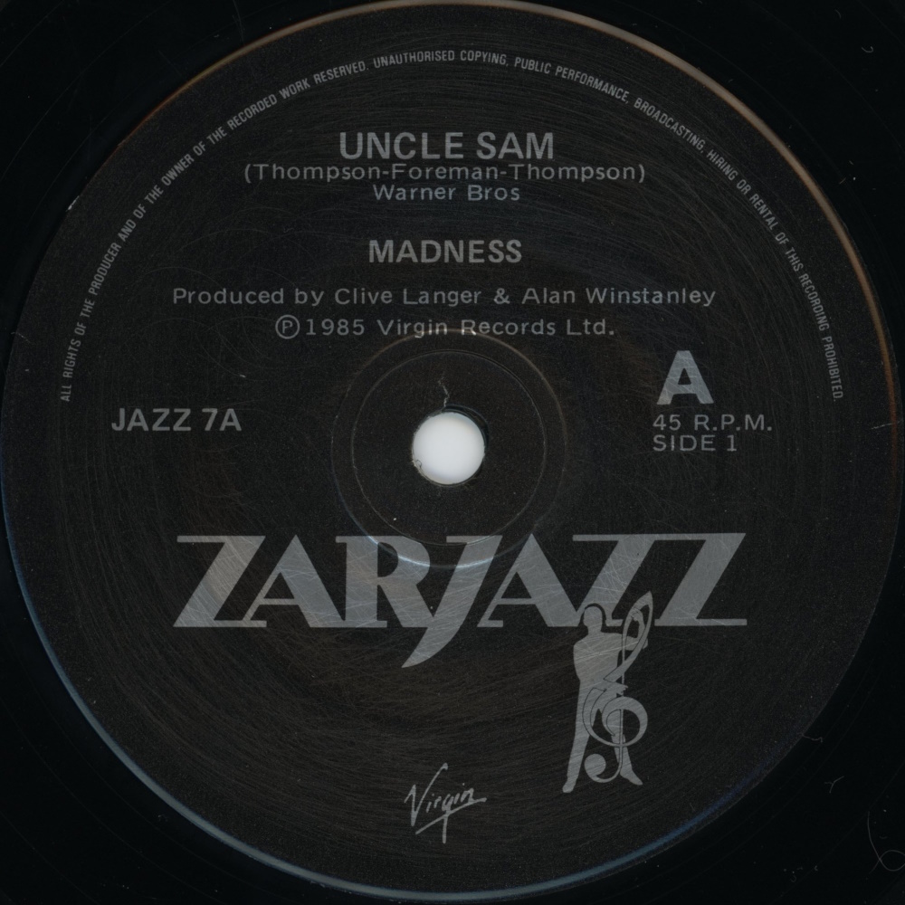 Uncle Sam, Australia, 1985 – Madnessography