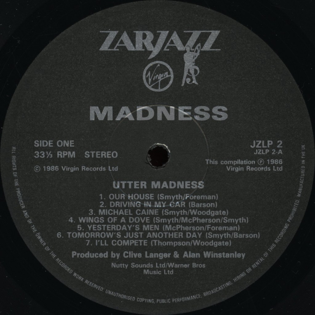 UTTER MADNESS – Madnessography