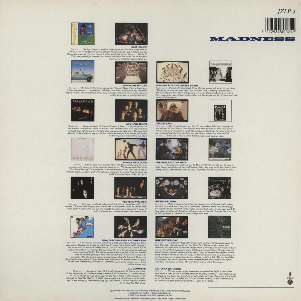 UTTER MADNESS, Ireland, 1986 – Madnessography