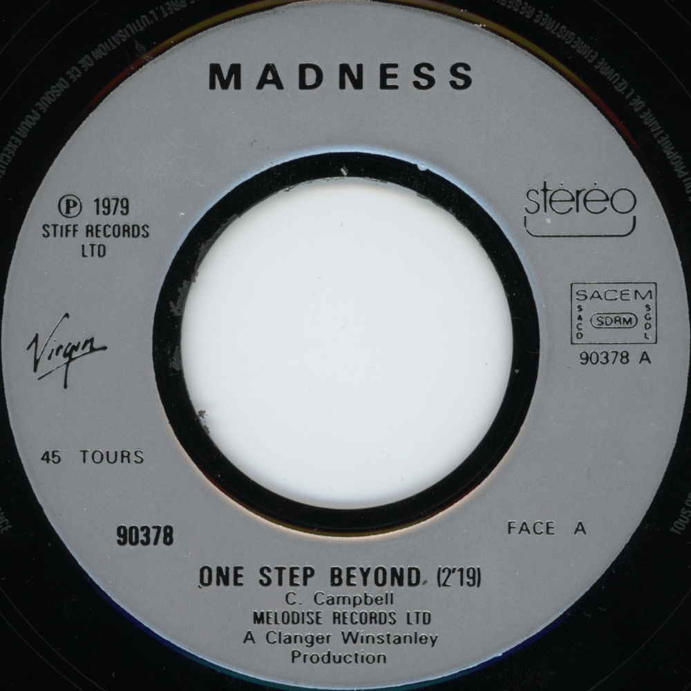 One Step Beyond, France, 1987 – Madnessography