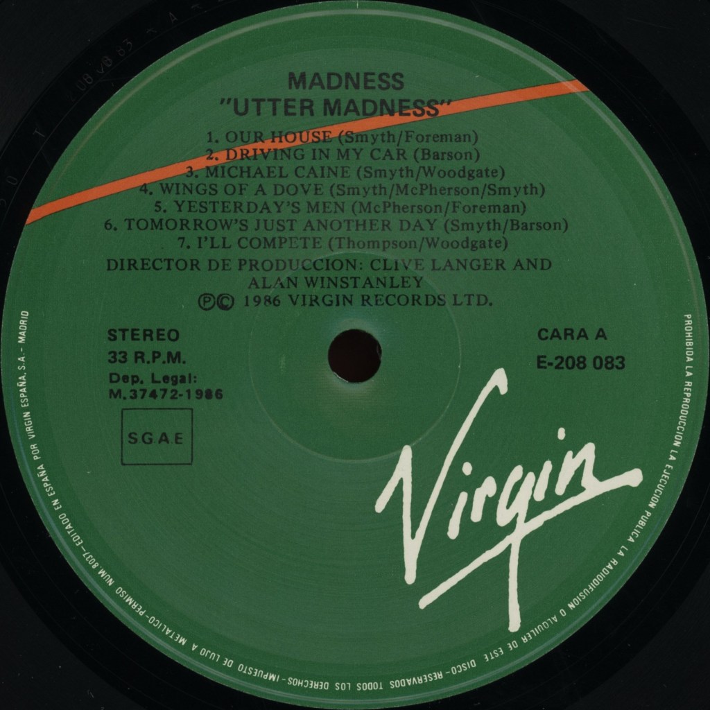 UTTER MADNESS, Spain, 1987 – Madnessography