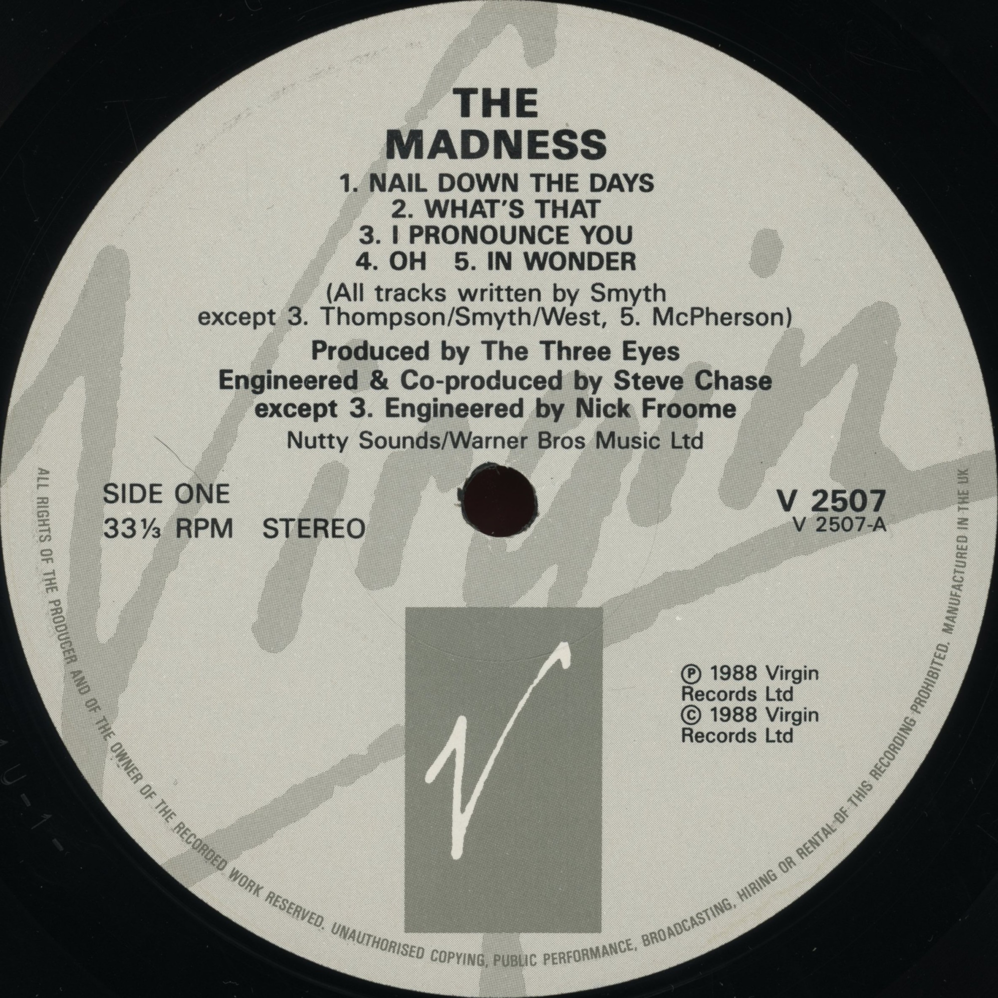 THE MADNESS – Madnessography