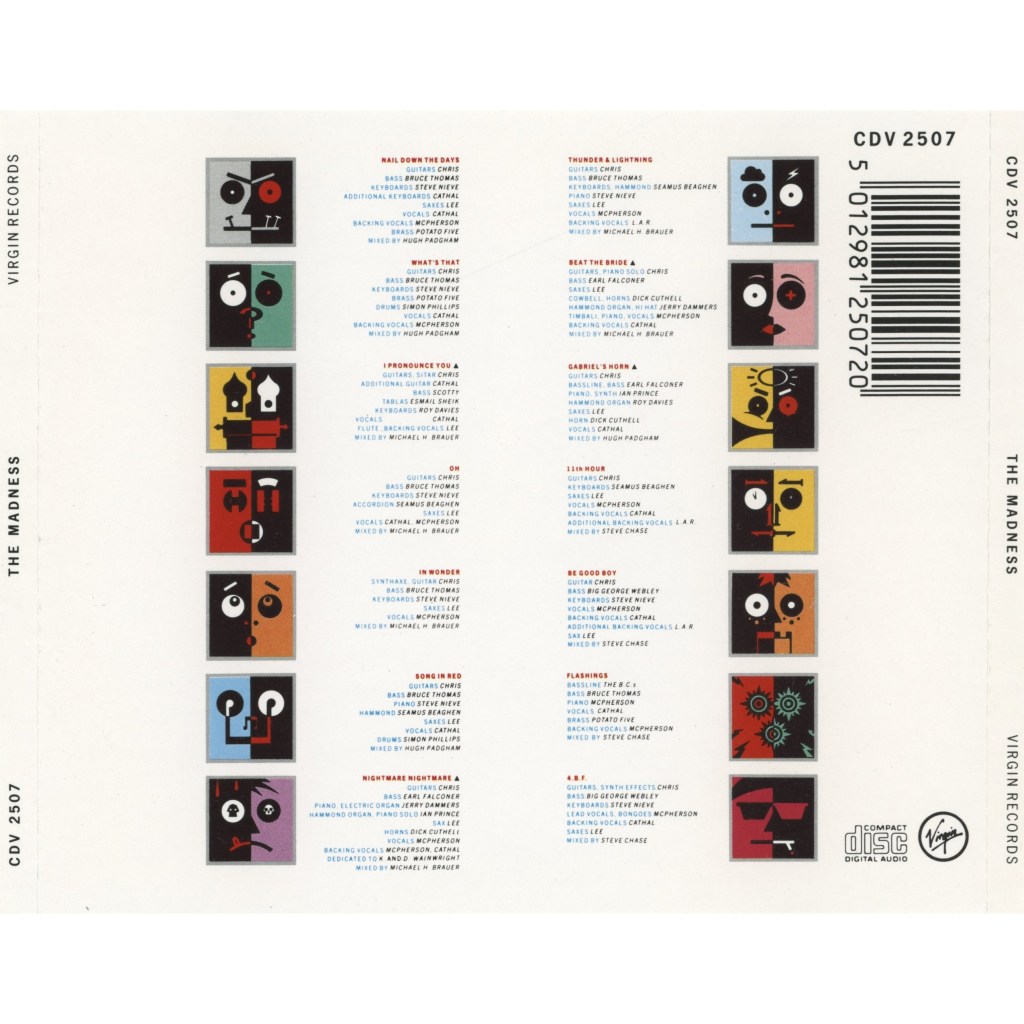 THE MADNESS, UK / Europe, 1994 – Madnessography