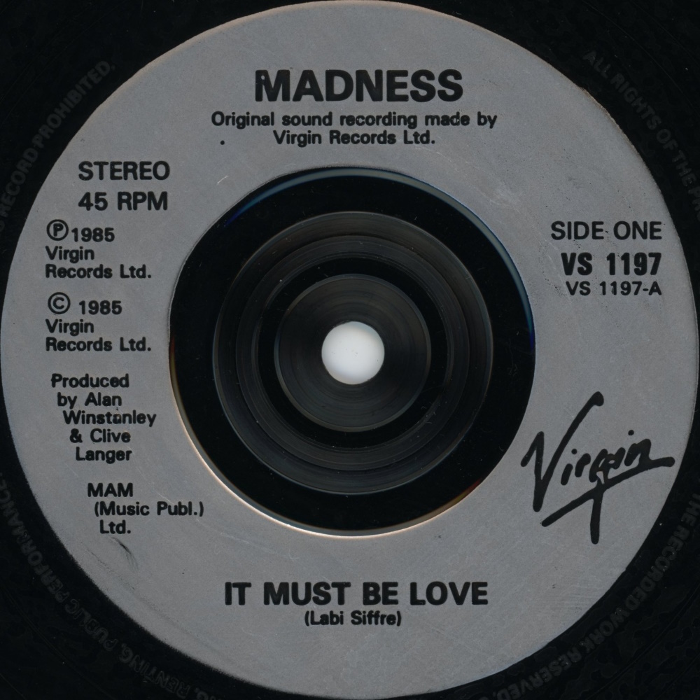 It Must Be Love, UK, 1989 – Madnessography