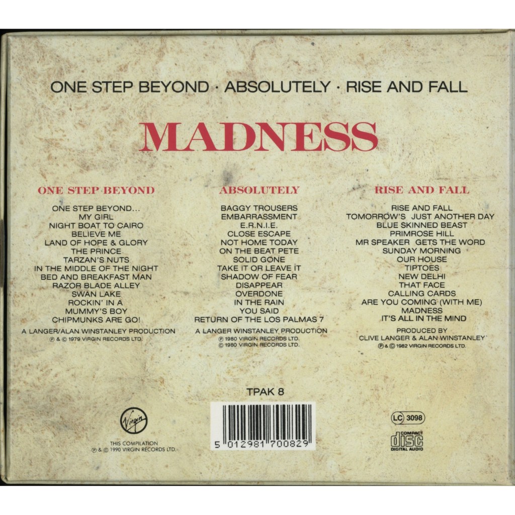COLLECTORS’ EDITION – Madnessography