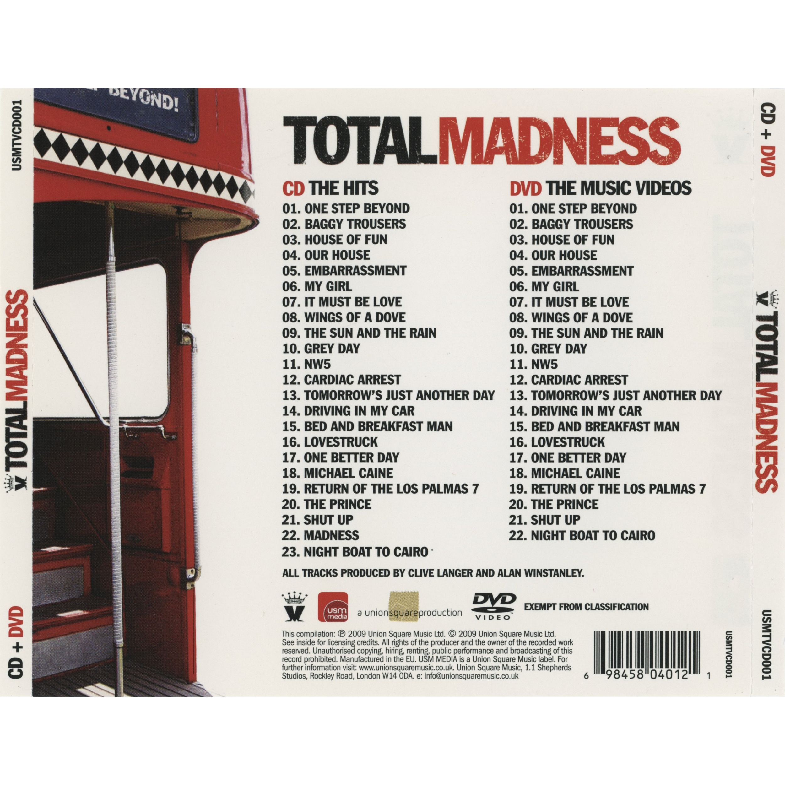 TOTAL MADNESS – Madnessography