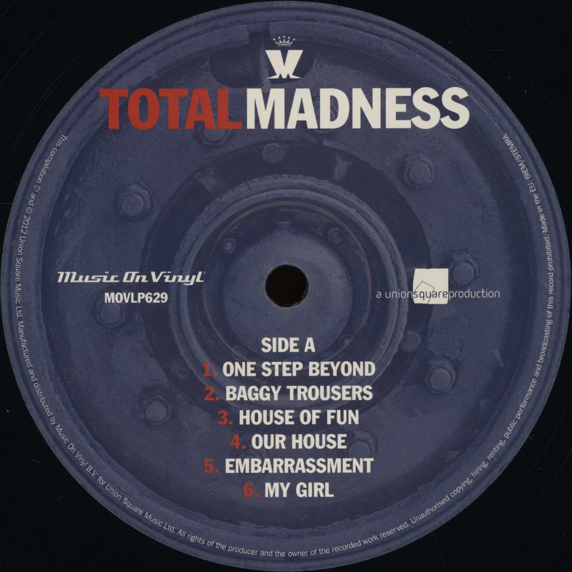 TOTAL MADNESS – Madnessography