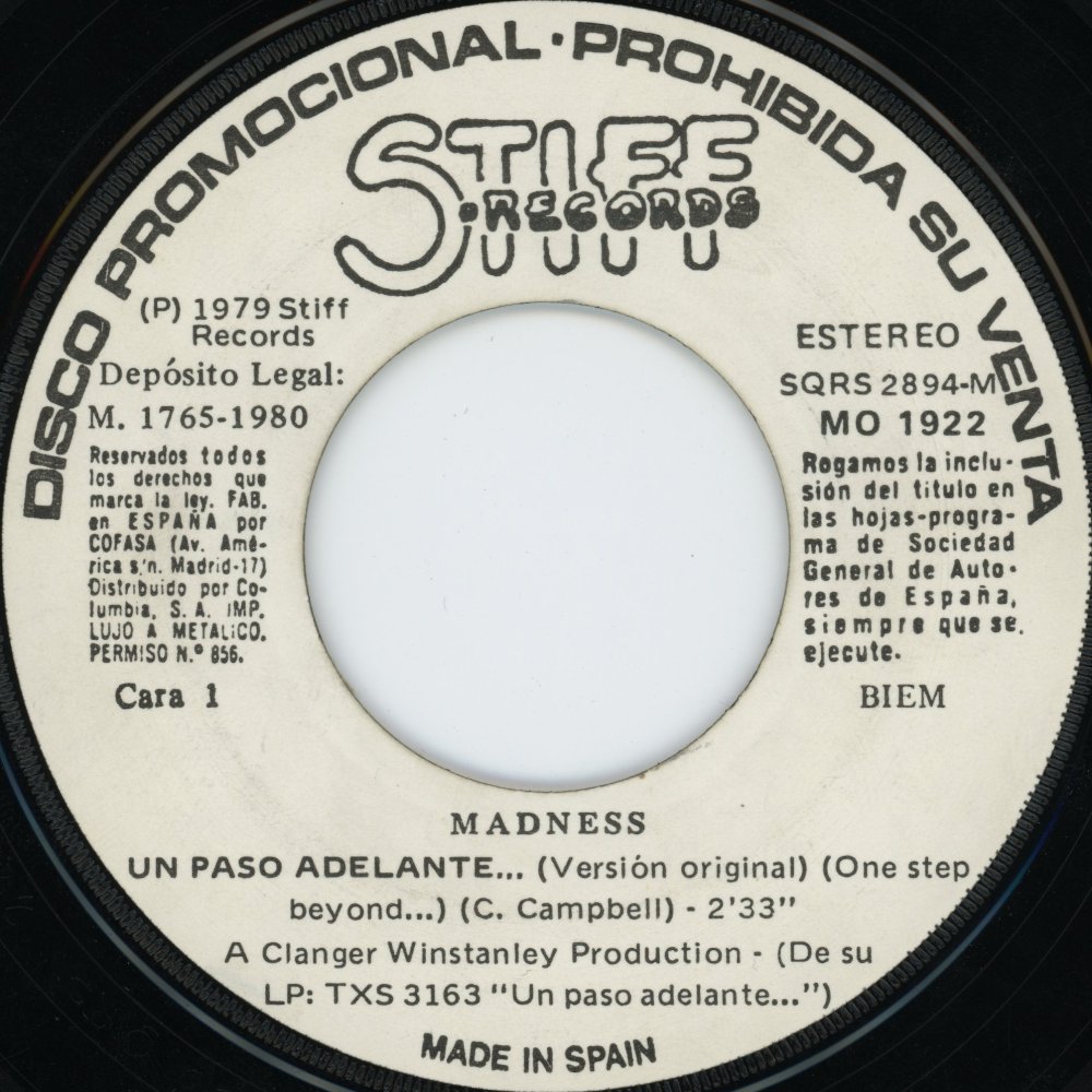 Un Paso Adelante… (One Step Beyond…), Spain, 1979 – Madnessography