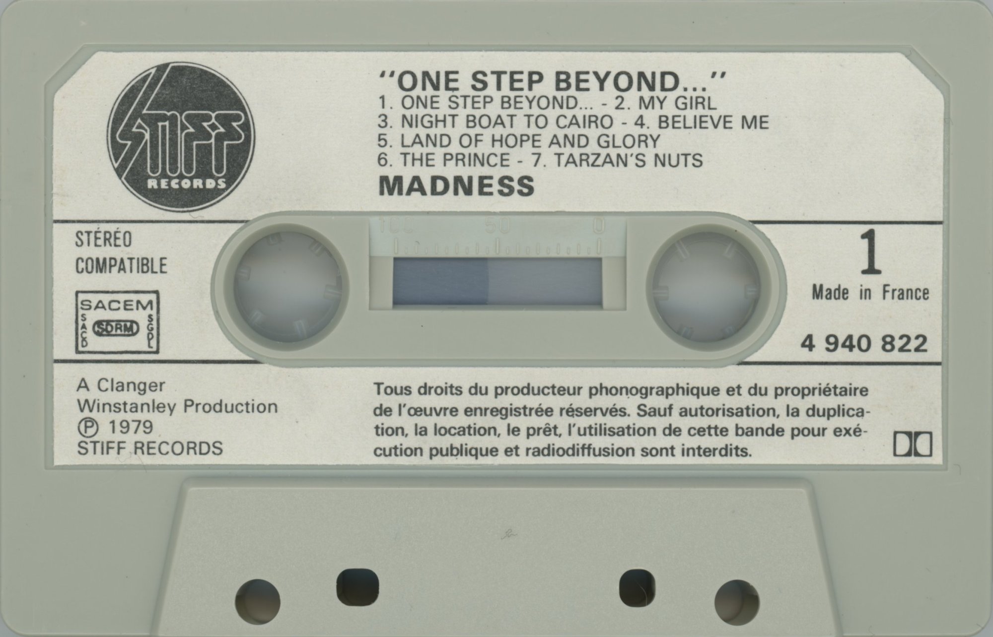 ONE STEP BEYOND…, France, 1979 – Madnessography