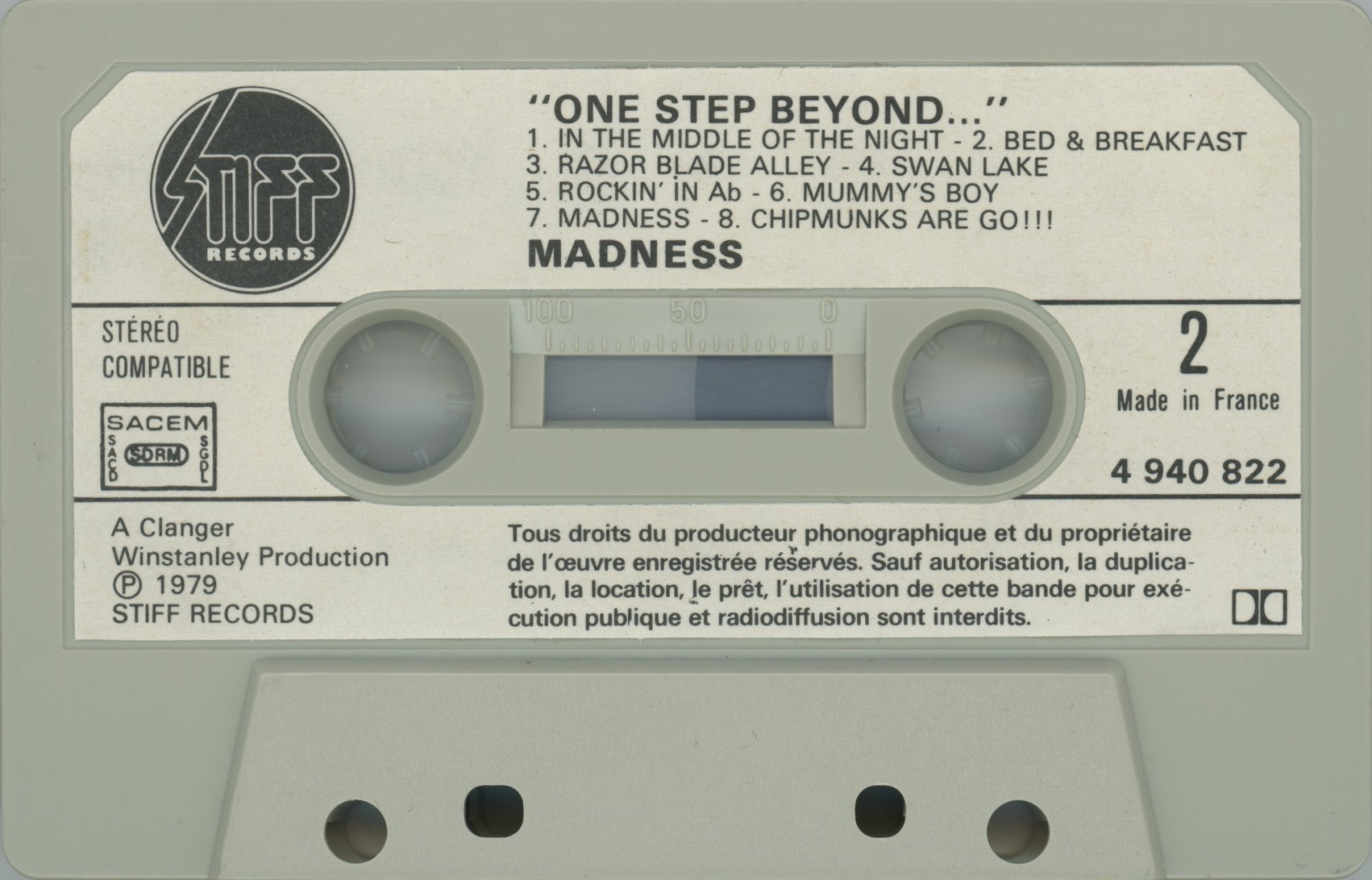 ONE STEP BEYOND…, France, 1979 – Madnessography