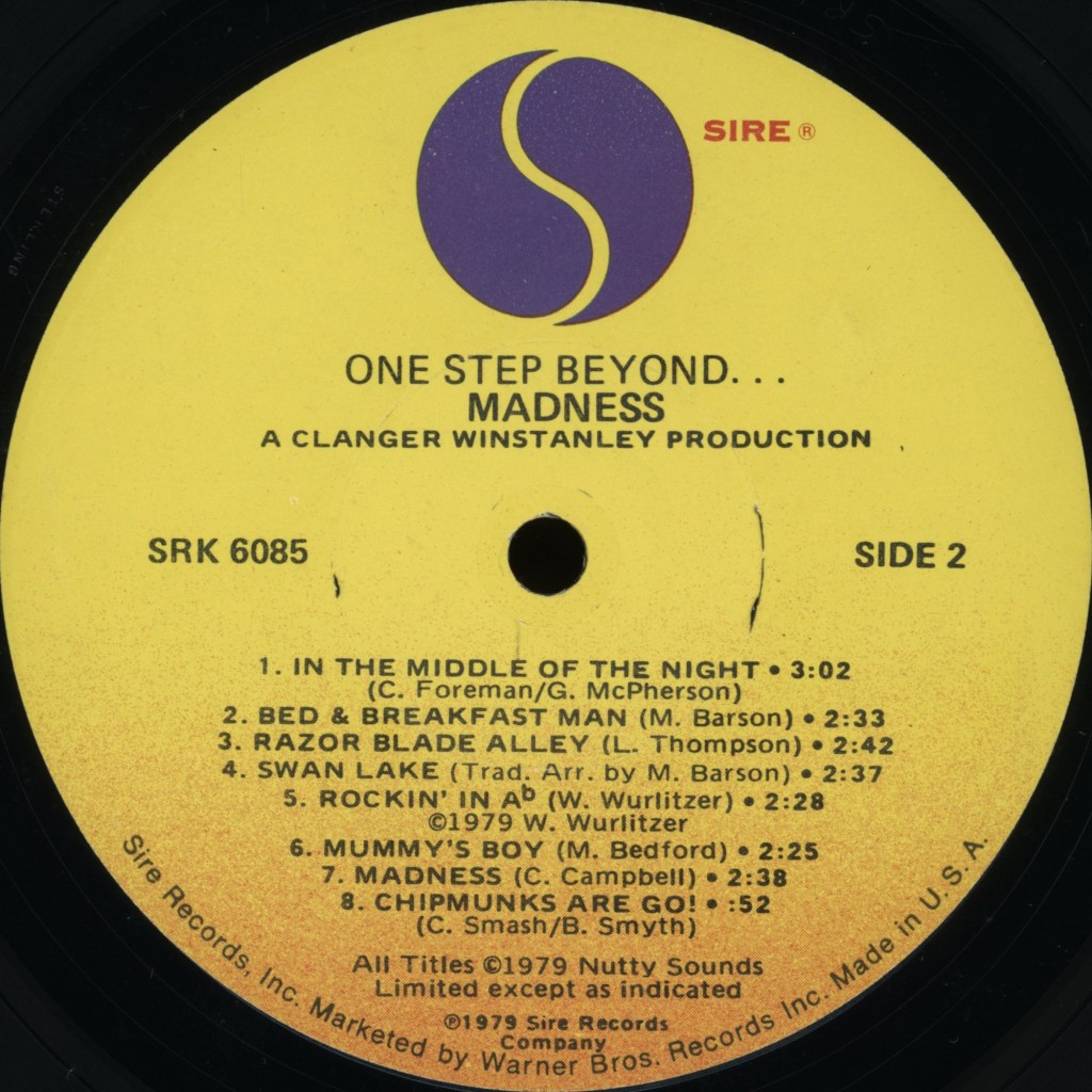 ONE STEP BEYOND…, USA, 1980 – Madnessography