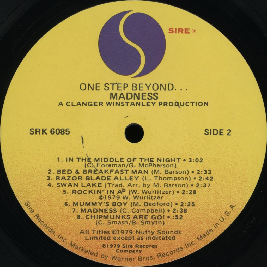 ONE STEP BEYOND…, USA, 1980 – Madnessography
