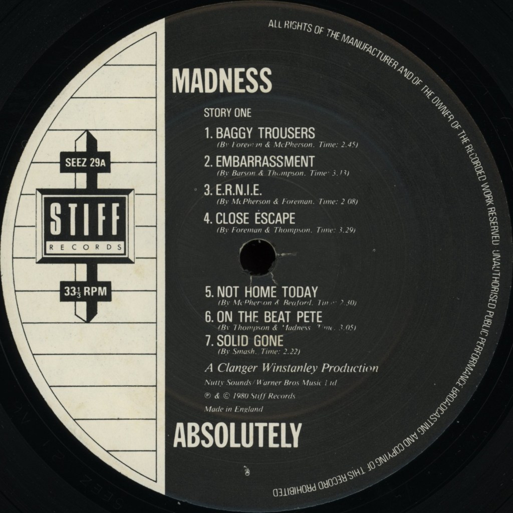 ABSOLUTELY, UK, 1980 – Madnessography