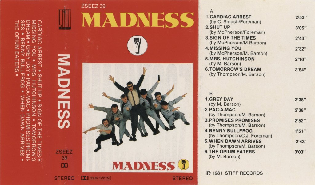 7, Belgium, 1981 – Madnessography