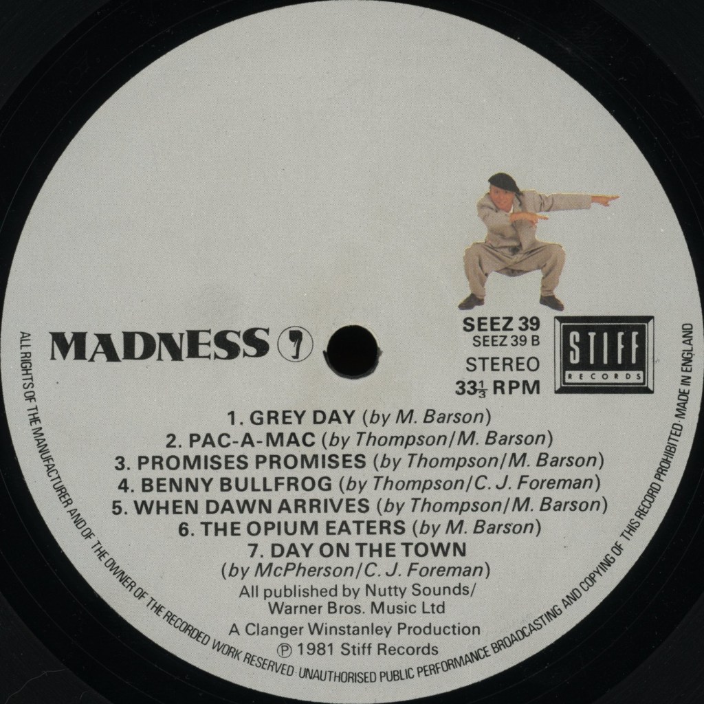 7, UK, 1981 – Madnessography