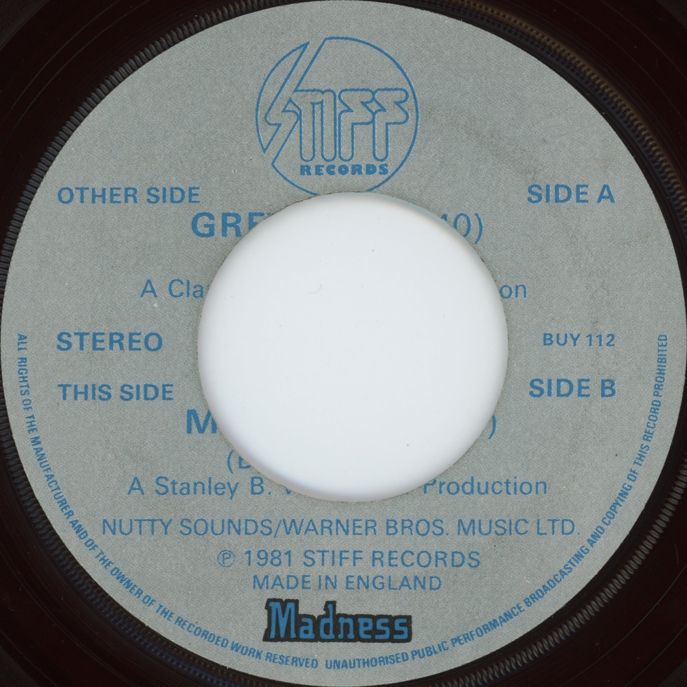 Grey Day, UK, 1981 – Madnessography