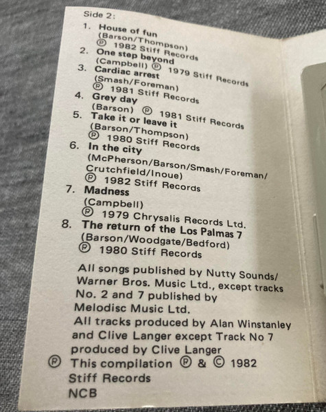 COMPLETE MADNESS, Scandinavia, 1982 – Madnessography