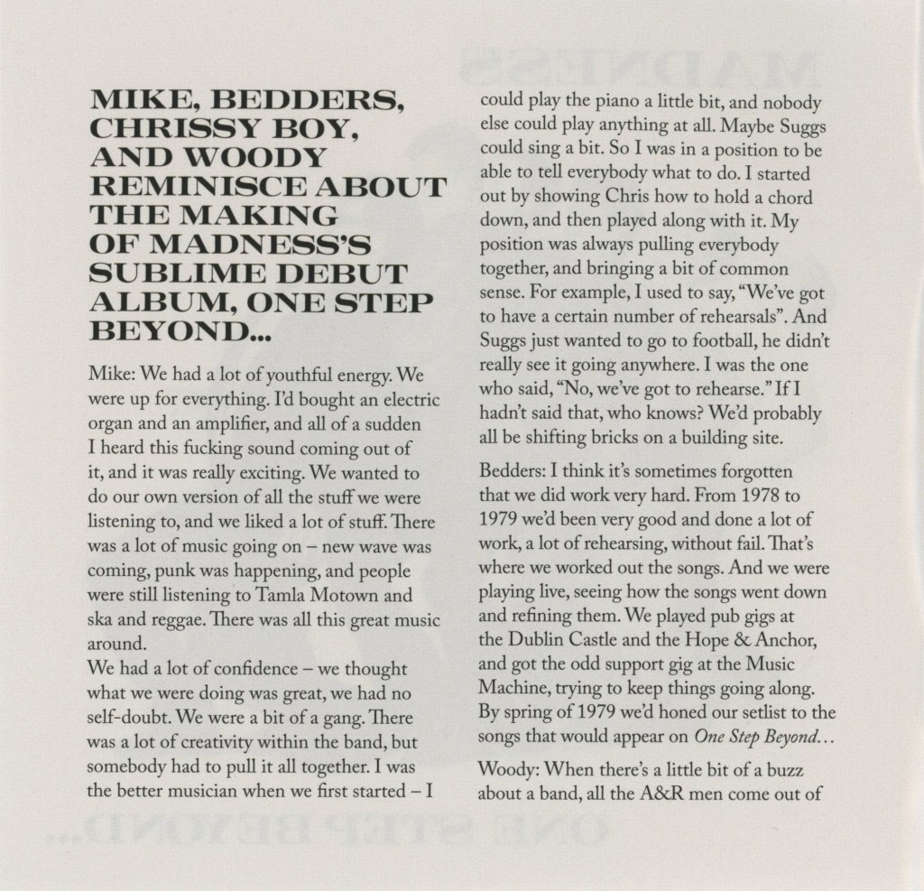 ONE STEP BEYOND…, International, 2023 – Madnessography