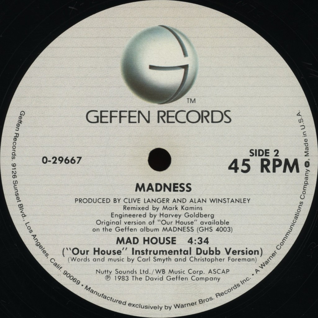 Our House, USA, 1983 – Madnessography