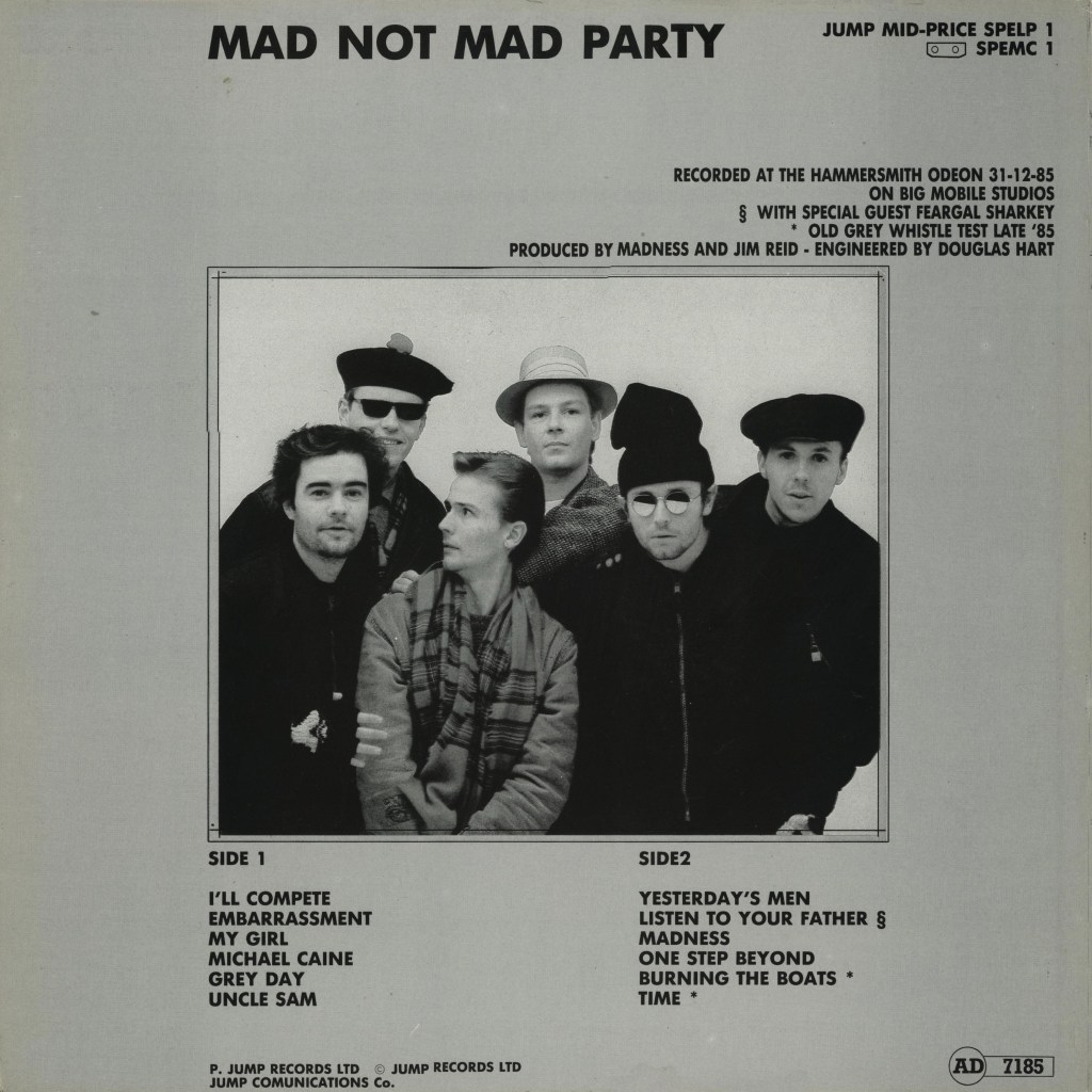 MAD NOT MAD PARTY, Germany, 1986 – Madnessography