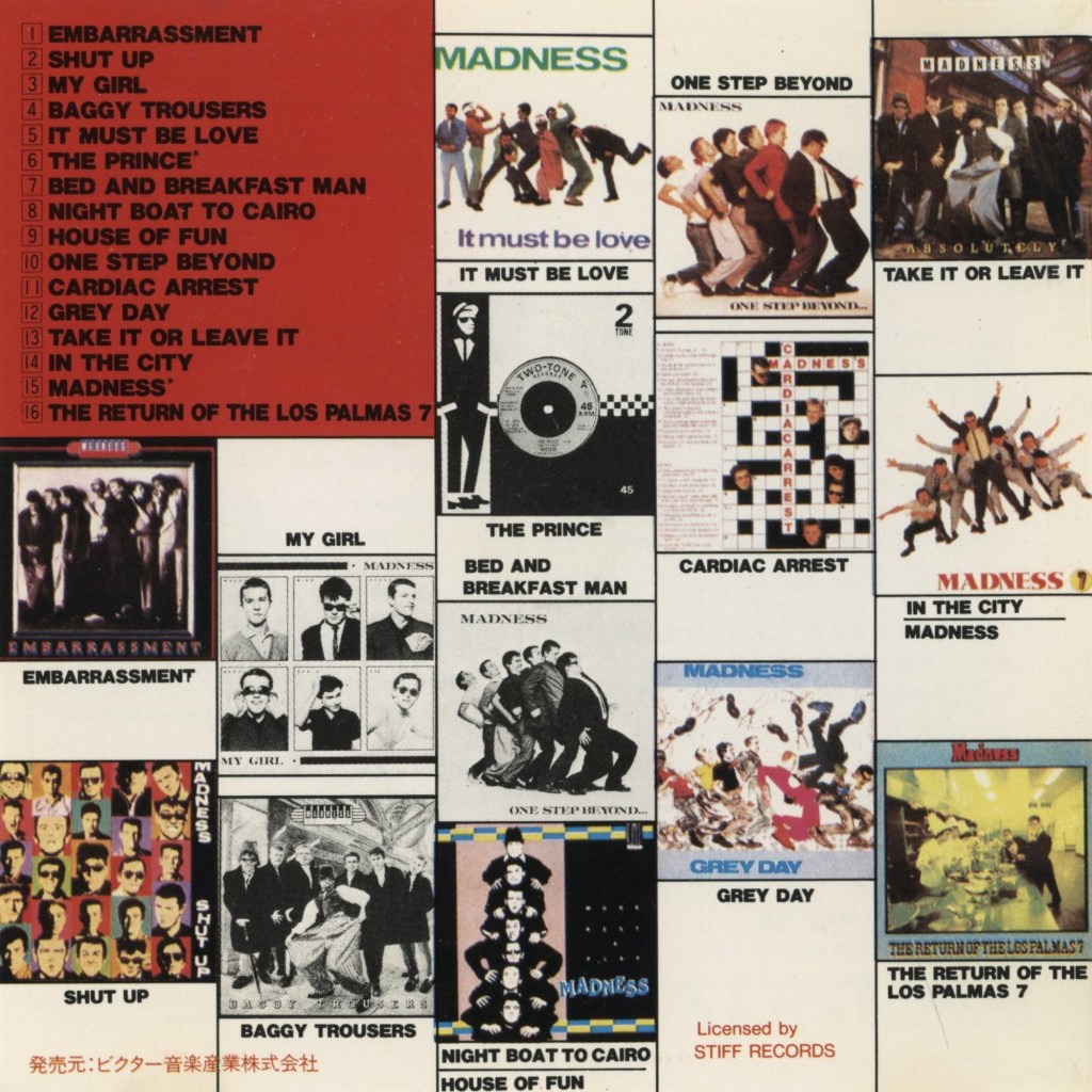 COMPLETE MADNESS, Japan, 1984 – Madnessography