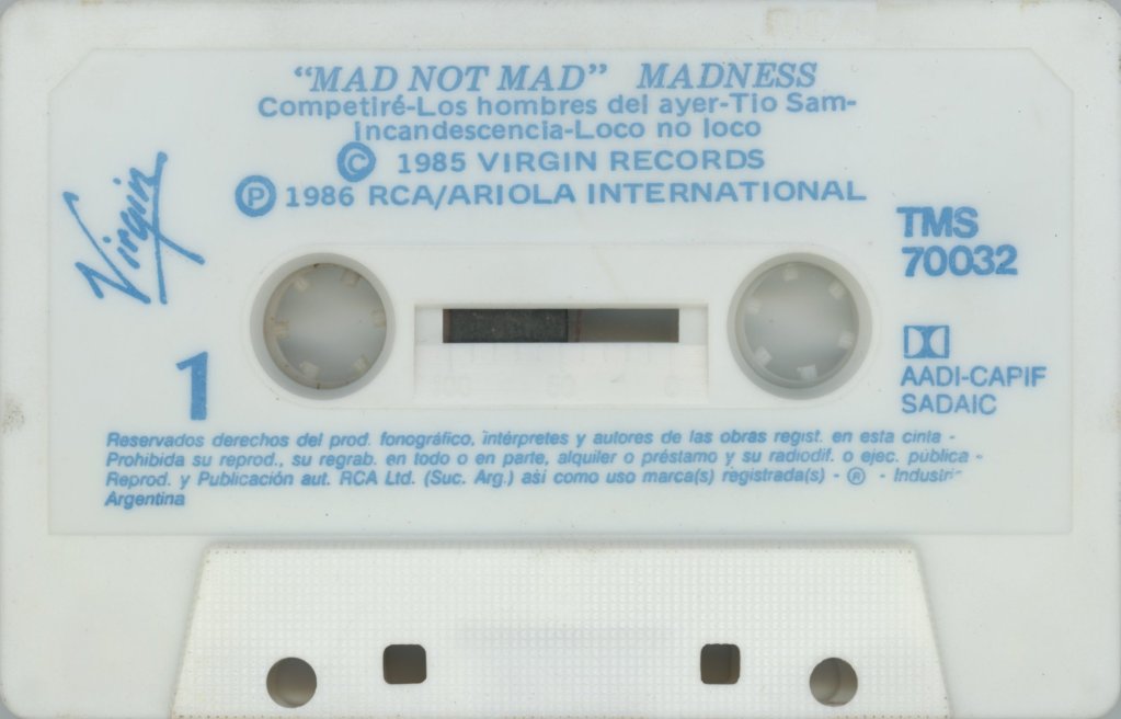MAD NOT MAD (LOCO NO LOCO), Argentina, 1986 – Madnessography