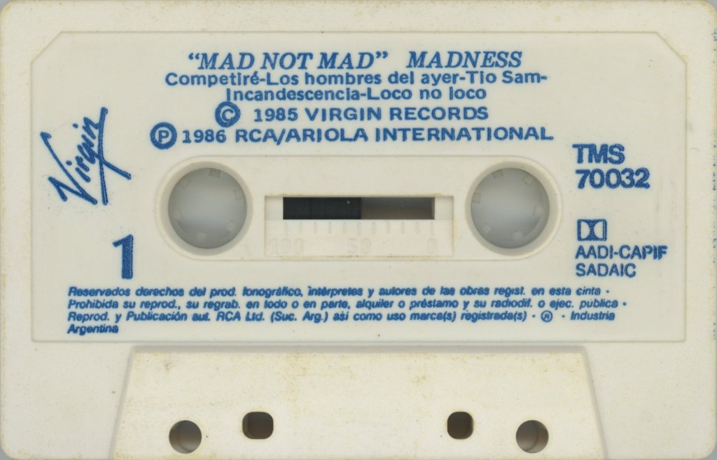MAD NOT MAD (LOCO NO LOCO), Argentina, 1986 – Madnessography