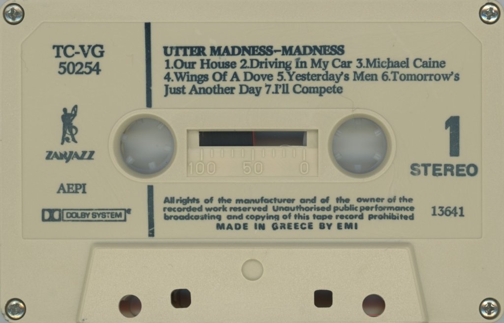 UTTER MADNESS, Greece, 1986 – Madnessography