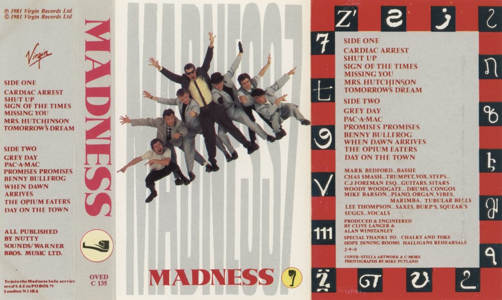 7, UK, 1985 – Madnessography