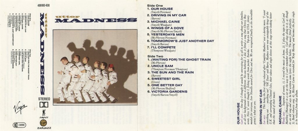 UTTER MADNESS, Europe, 1986 – Madnessography