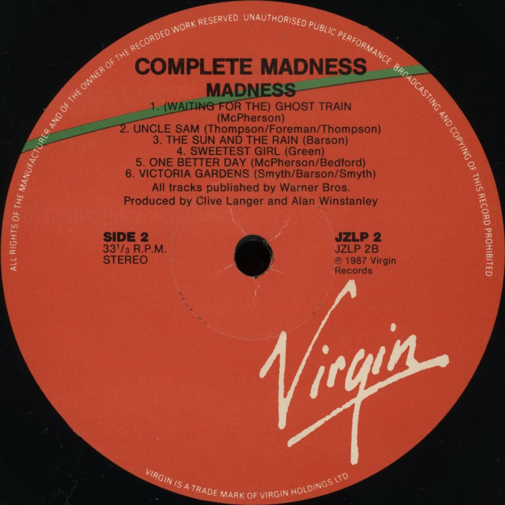 UTTER MADNESS, Australia, 1986 – Madnessography