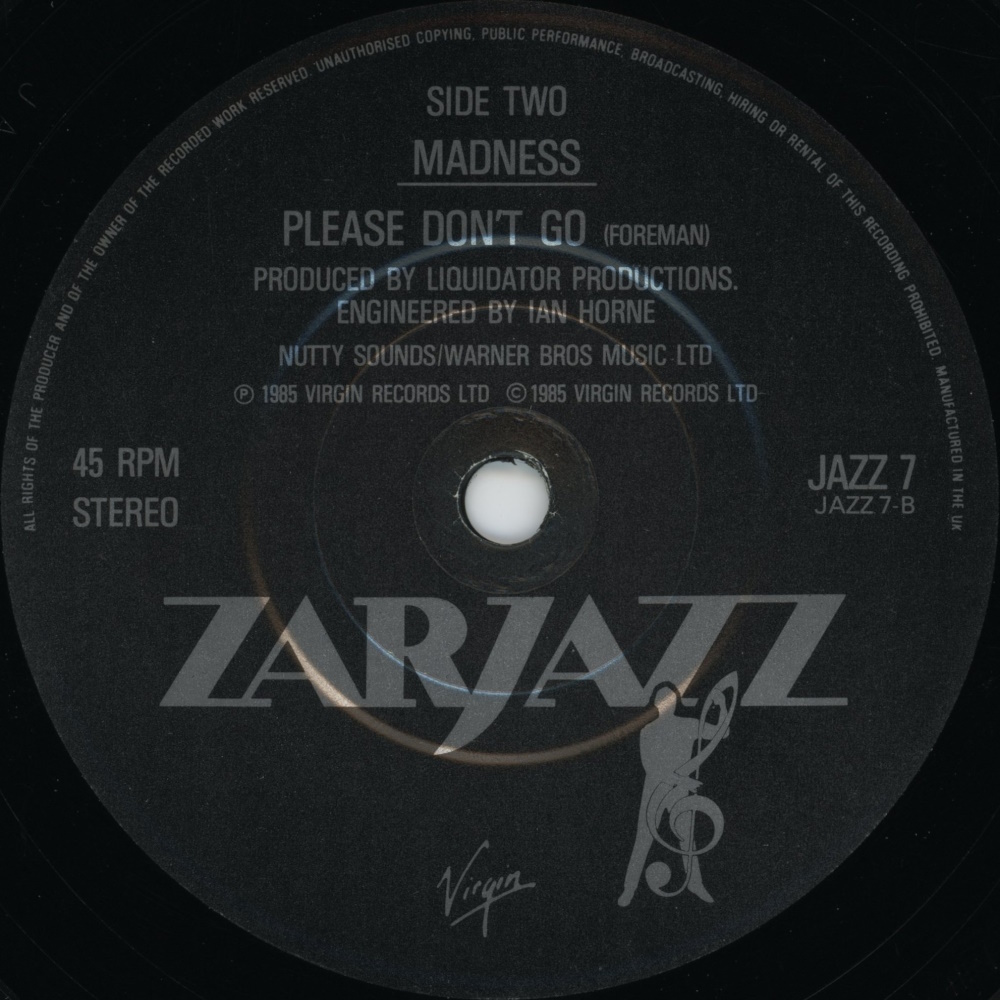 Uncle Sam, UK, 1985 – Madnessography