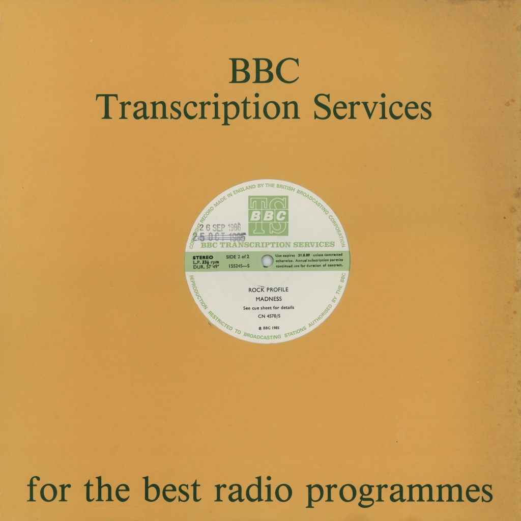 ROCK PROFILE, UK, 1985 – Madnessography