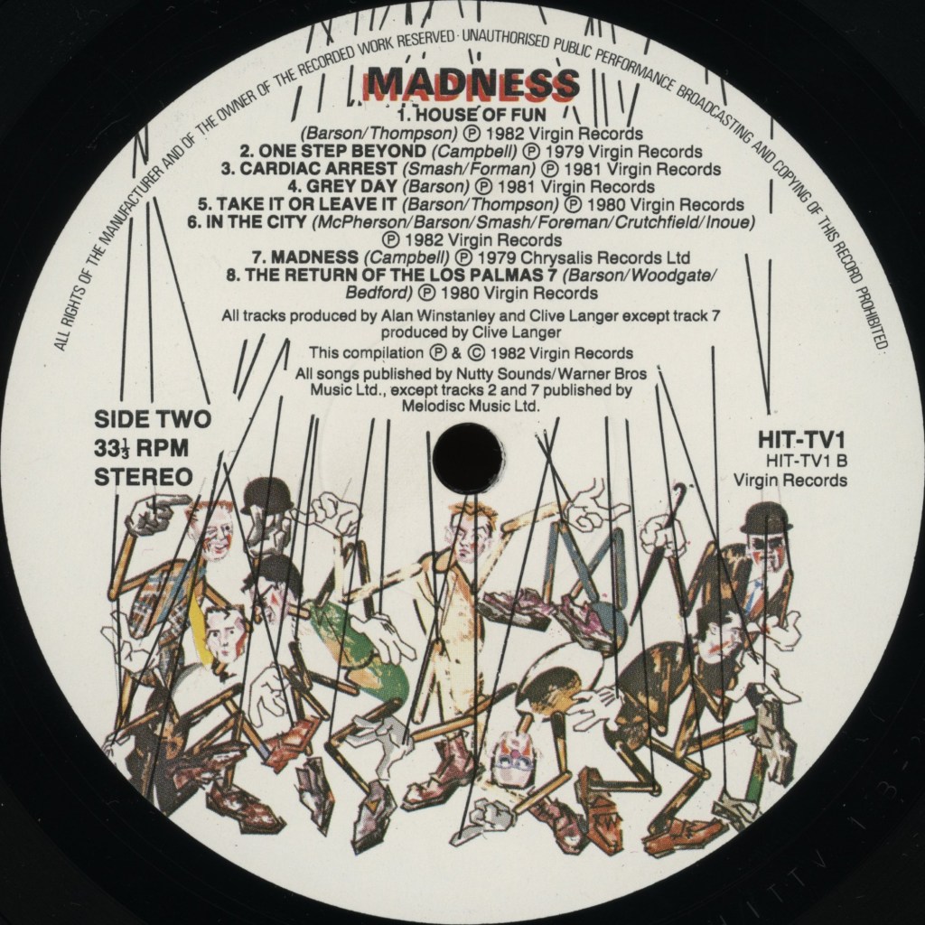 COMPLETE MADNESS, UK, 1988 – Madnessography