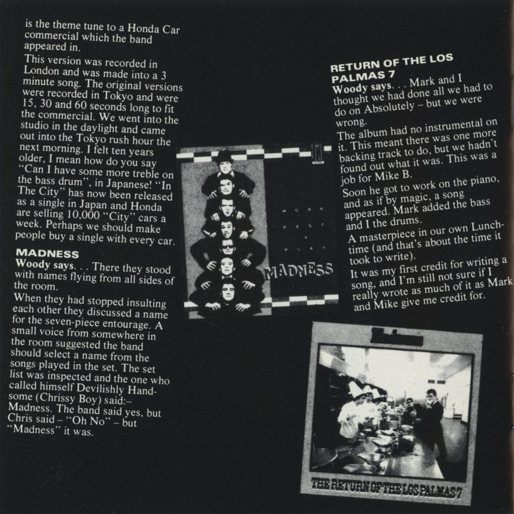 COMPLETE MADNESS, UK / Europe, 1992 – Madnessography