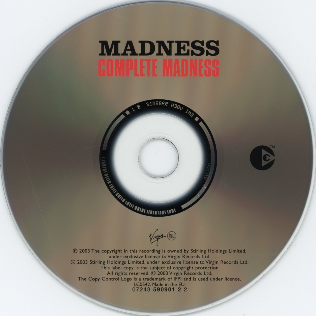 COMPLETE MADNESS, UK, 2003 – Madnessography
