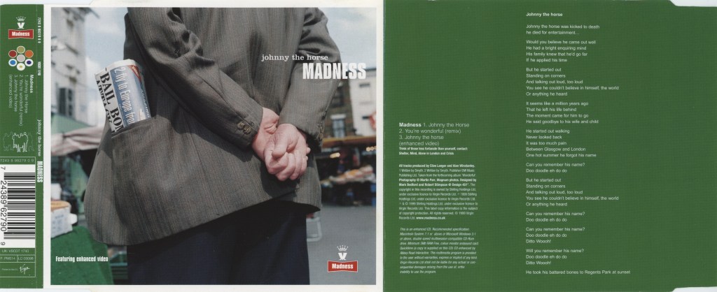 Johnny The Horse, UK, 1999 – Madnessography