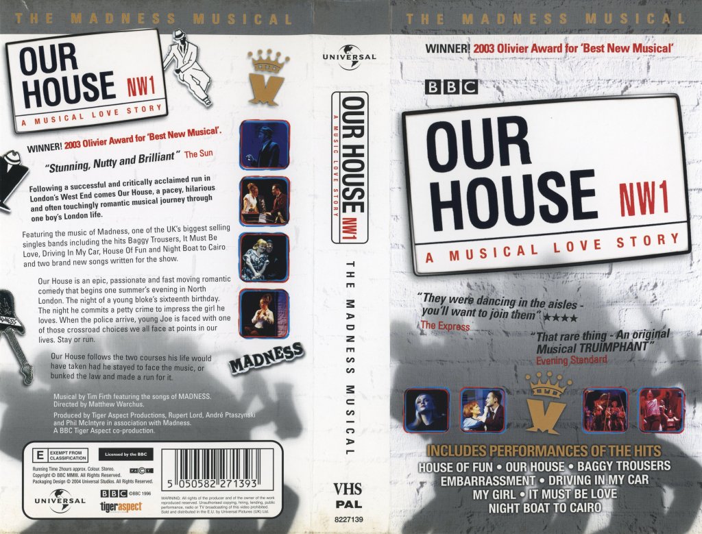 OUR HOUSE: THE ORIGINAL SONGS, UK, 2002 – Madnessography