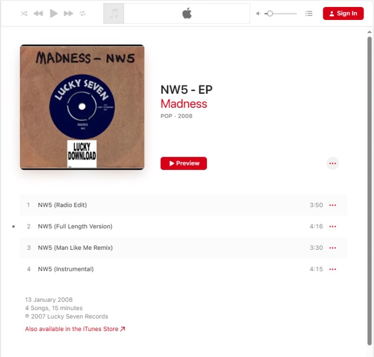 NW5, UK, 2008 – Madnessography