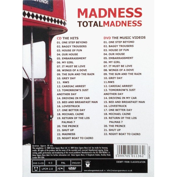 TOTAL MADNESS, Russia, 2009 – Madnessography