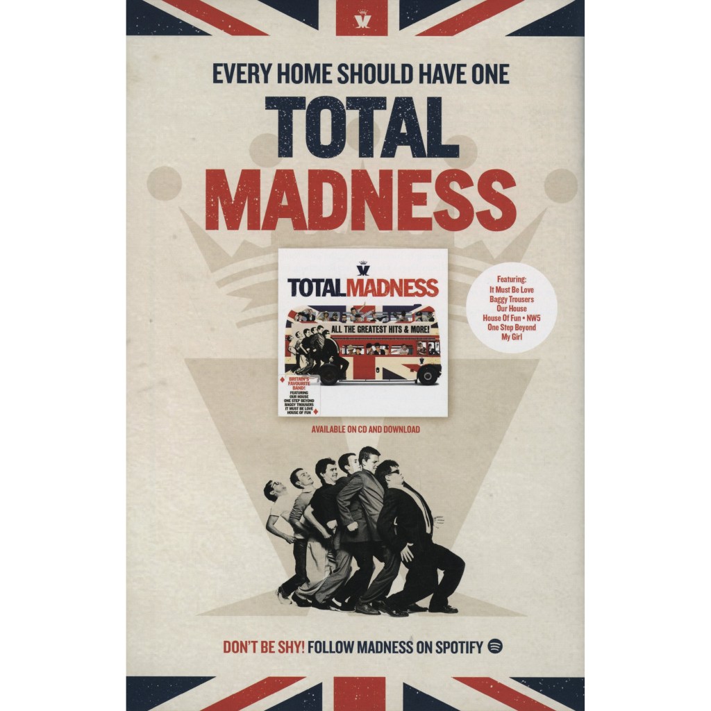 TOTAL MADNESS, UK, 2012 – Madnessography