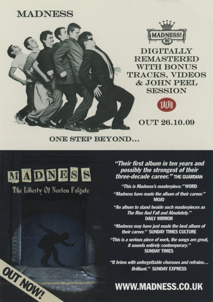 TOTAL MADNESS, UK, 2009 – Madnessography