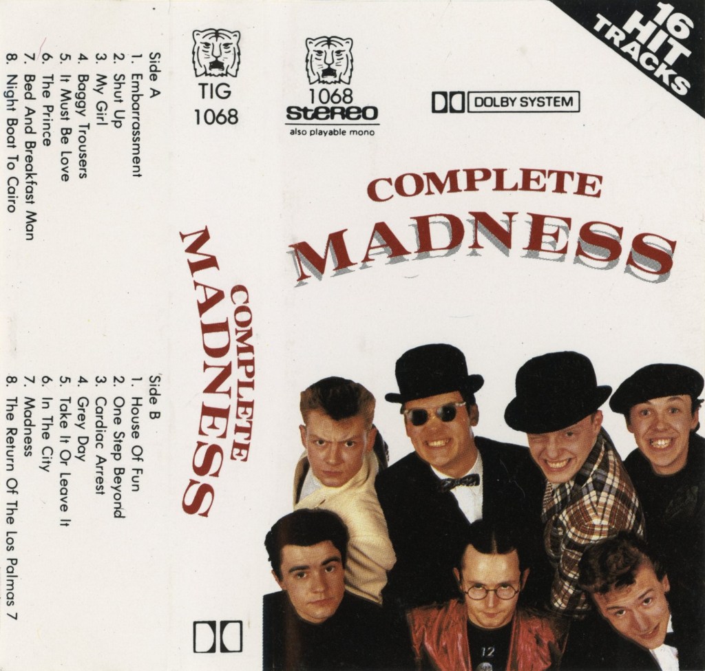 COMPLETE MADNESS, Taiwan, 1982 – Madnessography