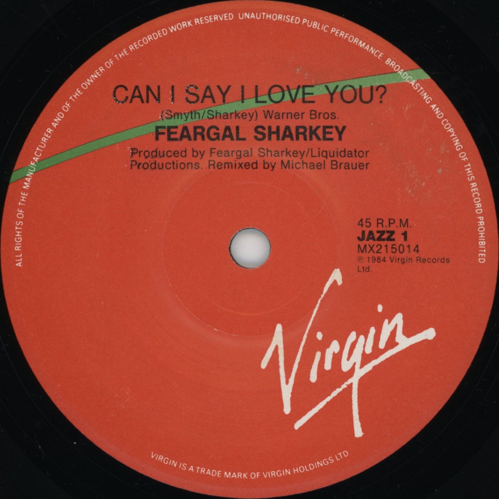 Feargal Sharkey – Listen To Your Father, Australia, 1984 – Madnessography
